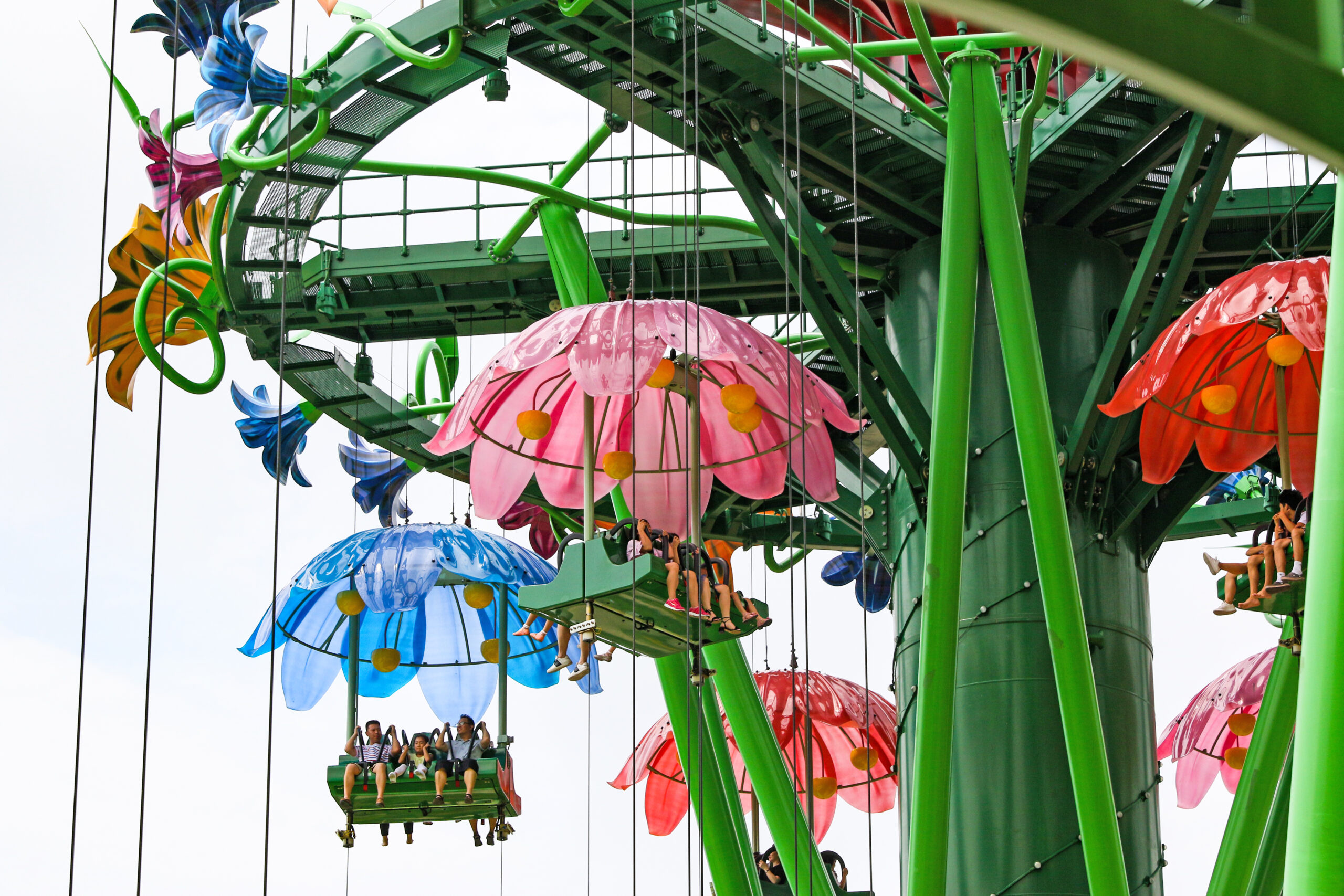 Rainforest Drop Tower - Intamin Amusement Rides