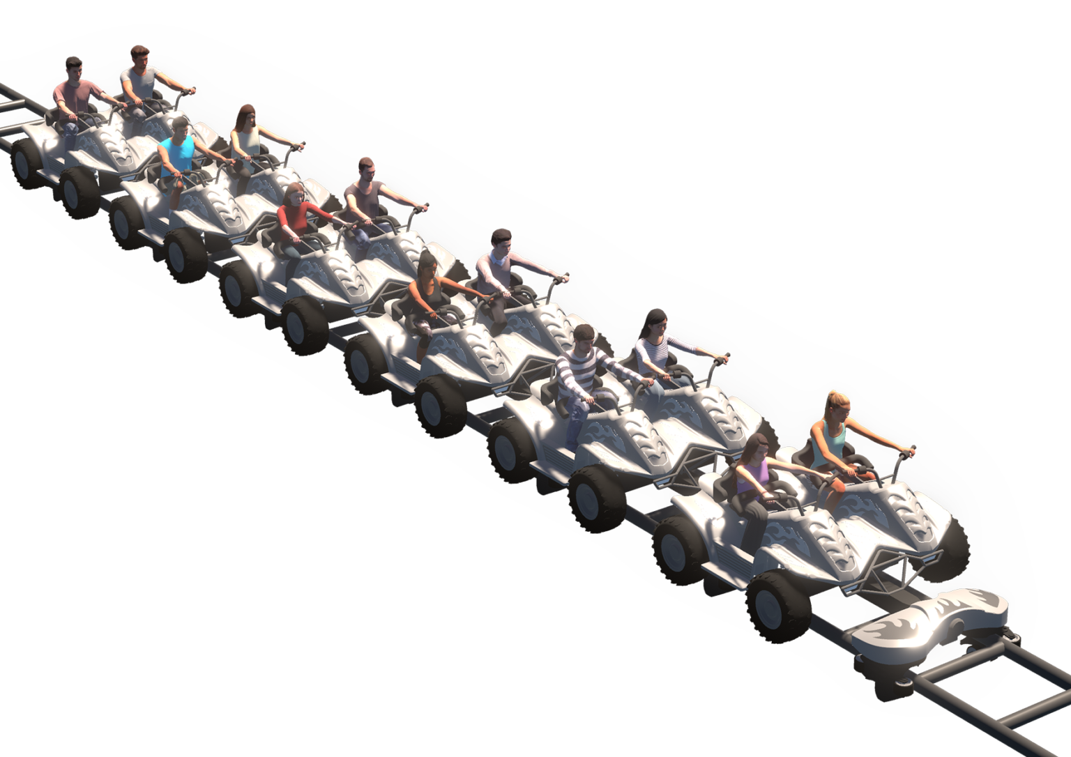 Multi Dimension Coaster - Intamin Amusement Rides