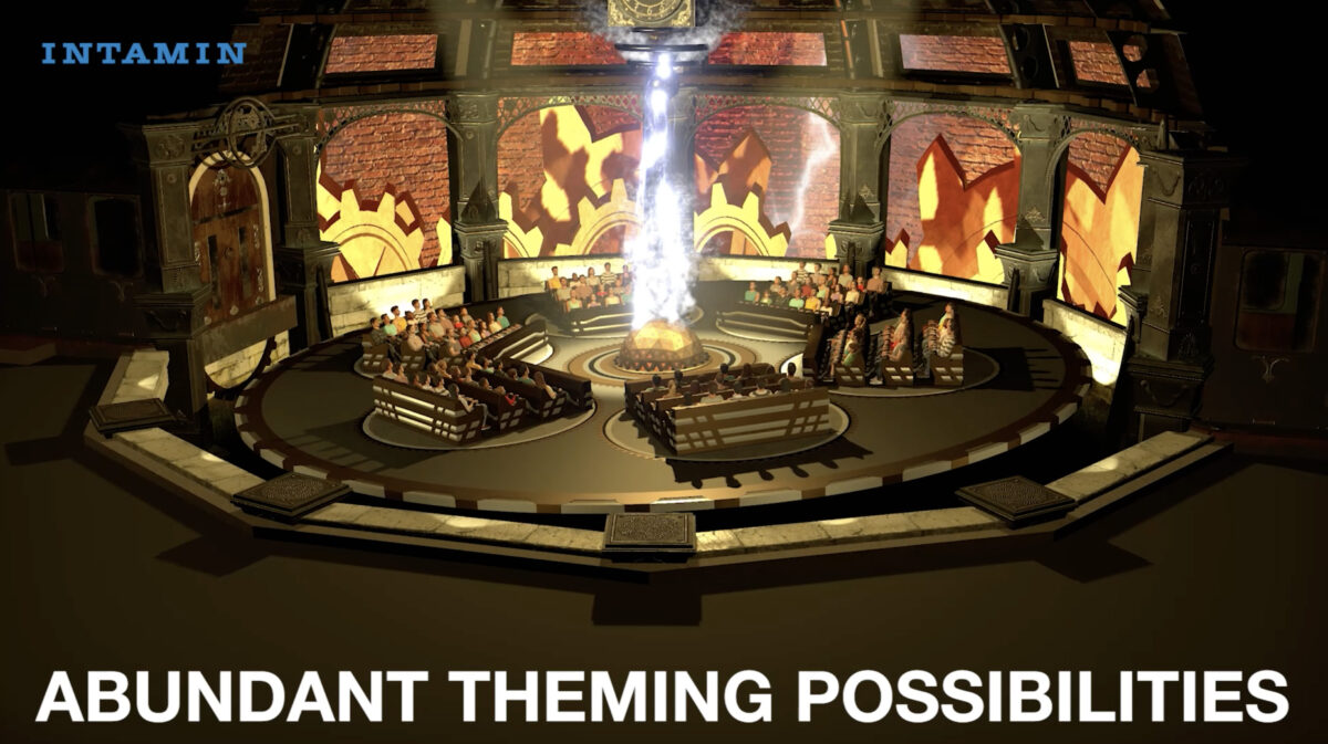 Dynamic Motion Stage - Intamin Amusement Rides