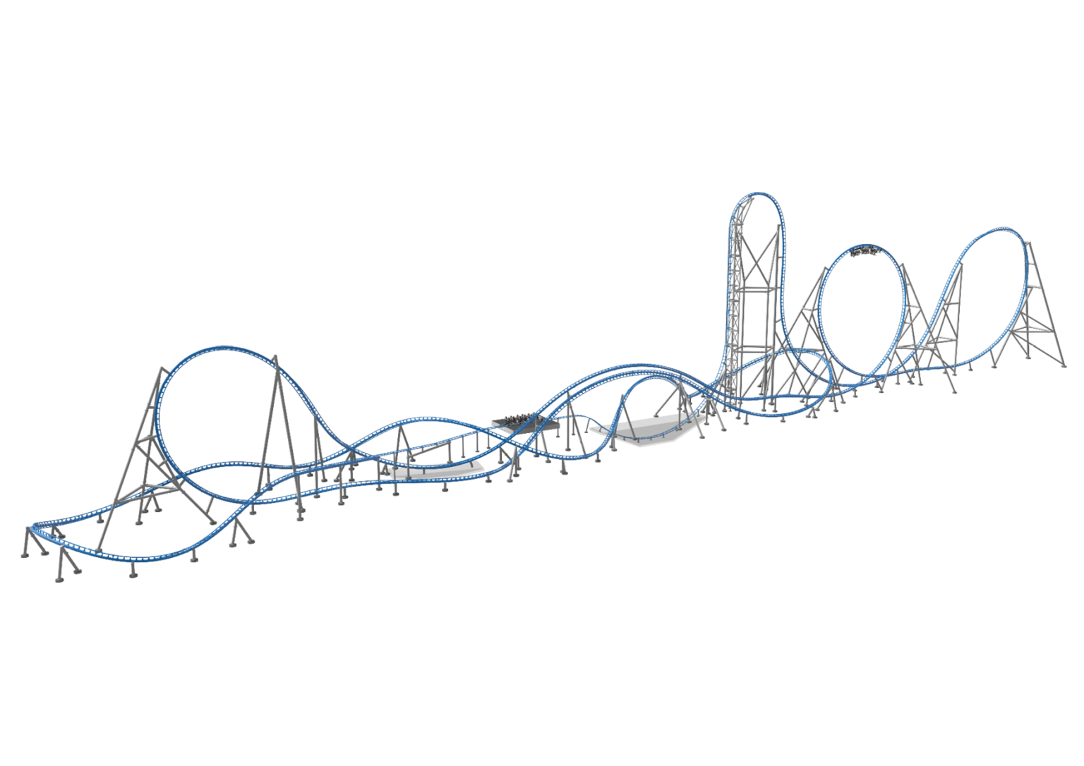 Vertical Launch Coaster - Intamin Amusement Rides