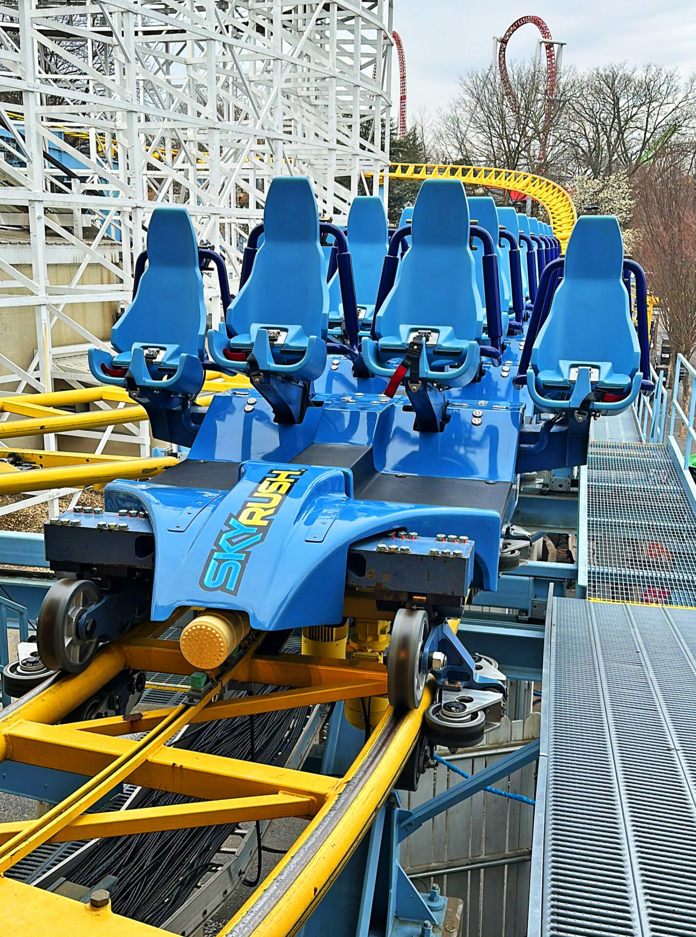 Skyrush Refurbishment: How we enhanced a beloved Experience. - Intamin ...