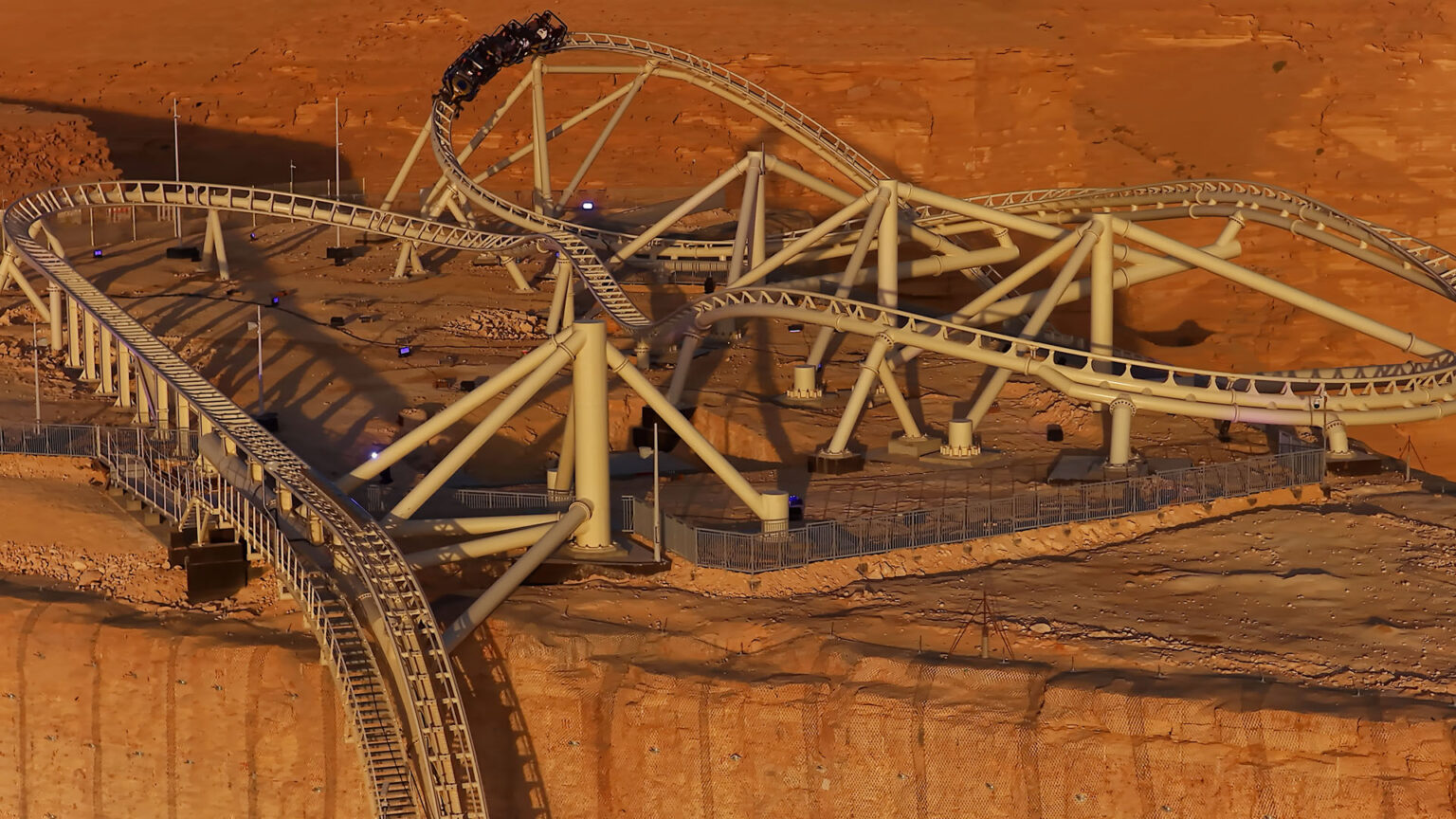 Falcons Flight is breaking three world records at Six Flags Qiddiya ...